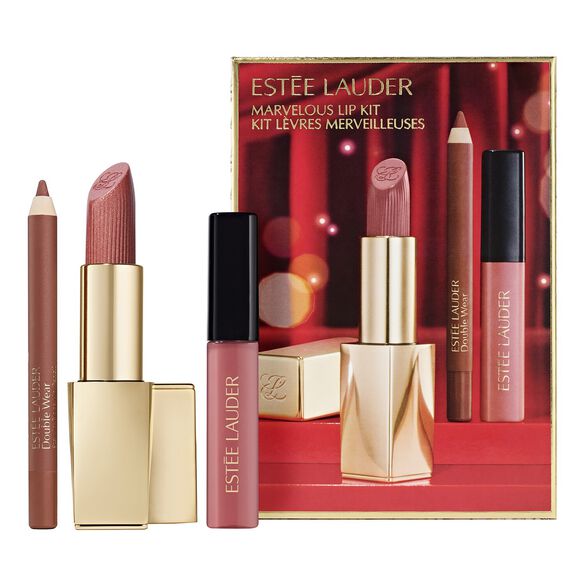 Marvelous Lip Kit Holiday Makeup - Gift Set von ESTÉE LAUDER ≡ SEPHORA