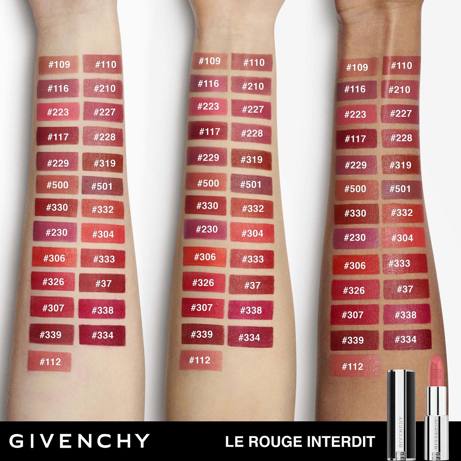 Le Rouge Interdit Intense Silk - Lipstick von GIVENCHY ≡ SEPHORA