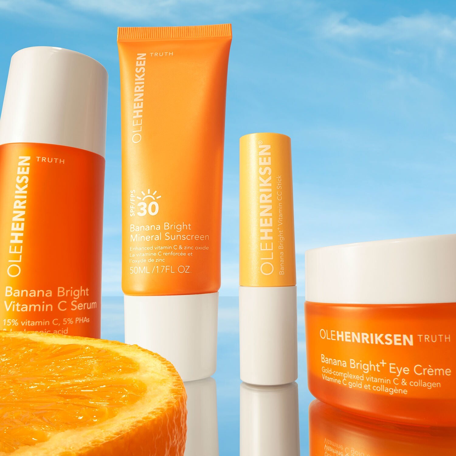 Banana Bright Mineral - Sonnencreme SPF 30 mit Vitamine C + Niacinamide ...