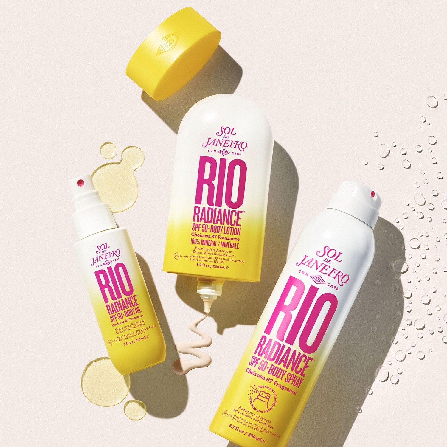 Rio Radiance Body Spray SPF50 - Körperspray SPF50 von SOL DE JANEIRO ≡ ...