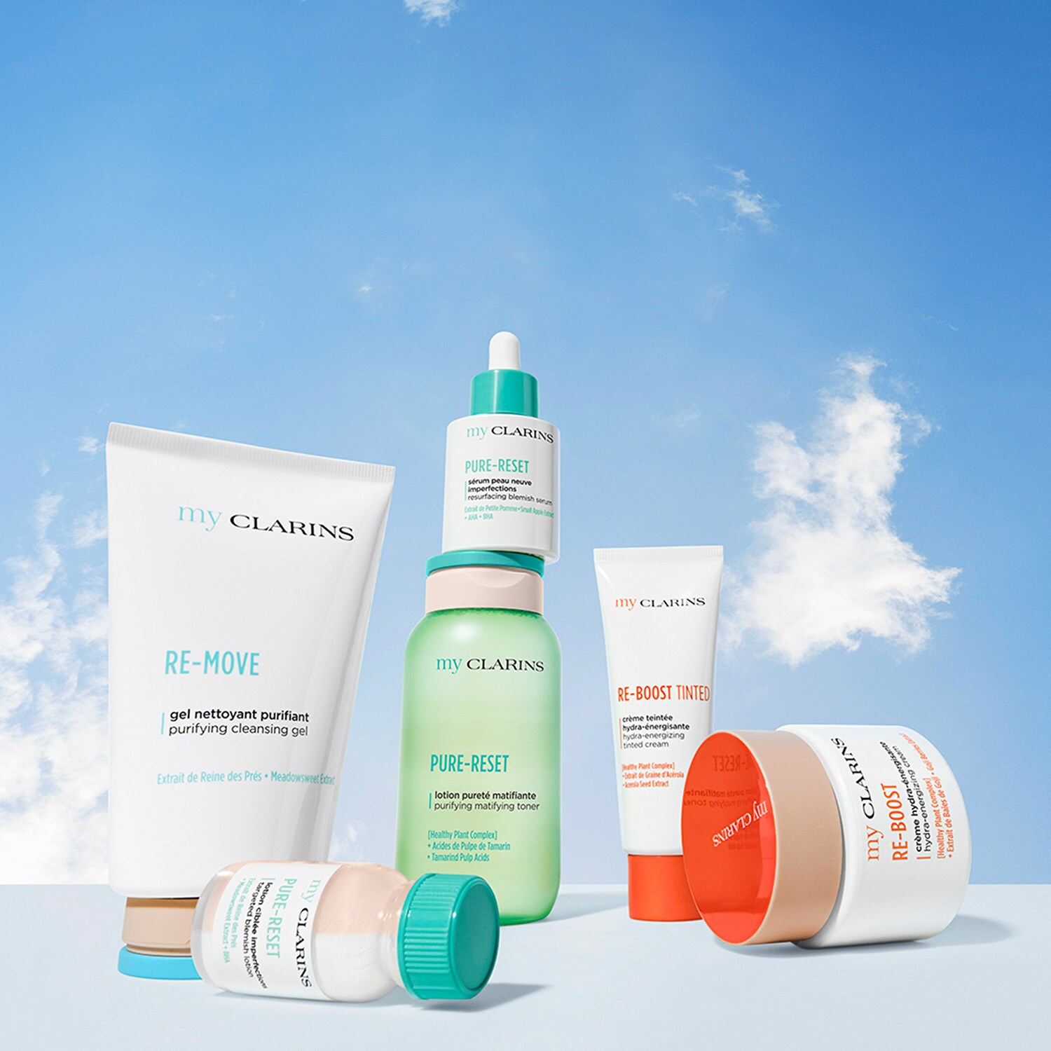 my CLARINS PURE-RESET matifying hydrating blemish gel von MY CLARINS ≡ ...