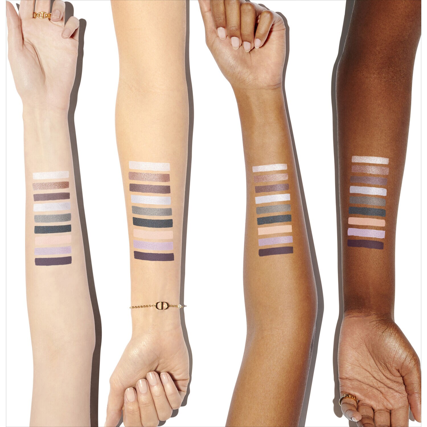 Dior Backstage - Augen-Make-Up Palette mit 9 Lidschatten von DIOR ...