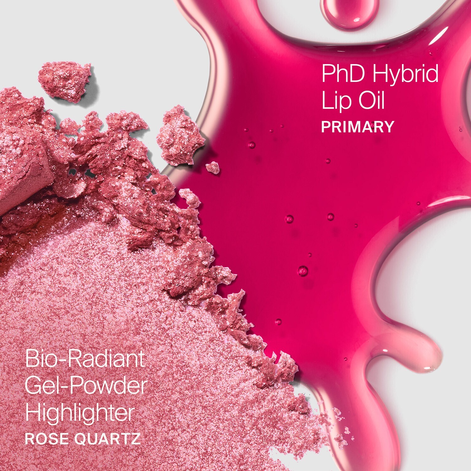 Mini Lip Oil + Highlighter Duo - Make-up-Set Lippen und Wangen von HAUS ...